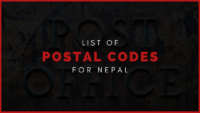 Postal Code / PIN (ZIP) Codes of Nepal | Kathmandu, Pokhara, Apple ID