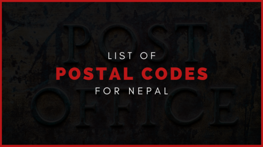 Postal Code / PIN (ZIP) Codes of Nepal | Kathmandu, Pokhara, Apple ID