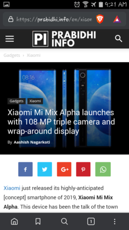 Brave Browser on Android v1.4 adds a dark theme, & here's how to enable