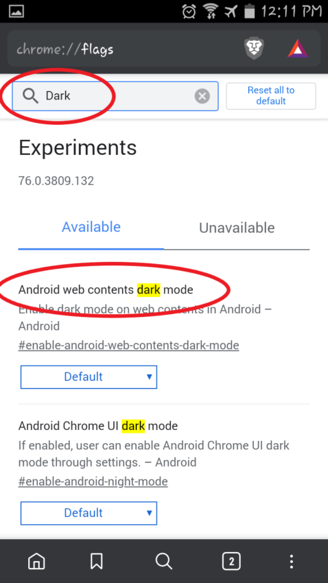Brave Browser on Android v1.4 adds a dark theme, & here's how to enable
