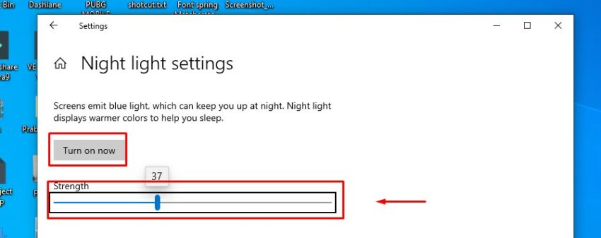 How to enable Blue Light Filter/ Night Mode in Windows 10?