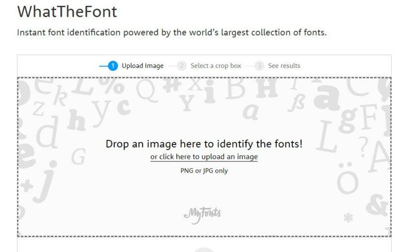 How to identify fonts used in any images or photo?