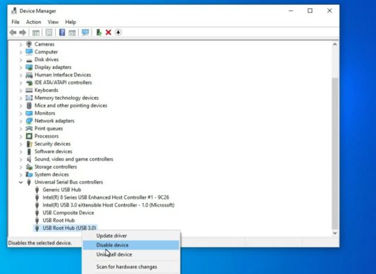 How to disable Windows USB Ports, Windows Registry Editor