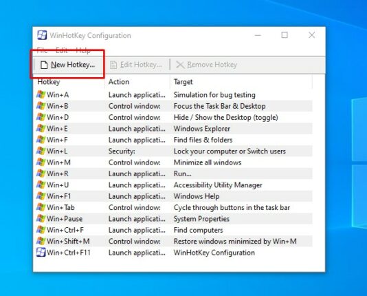 How to create custom keyboard hotkeys on Windows 10