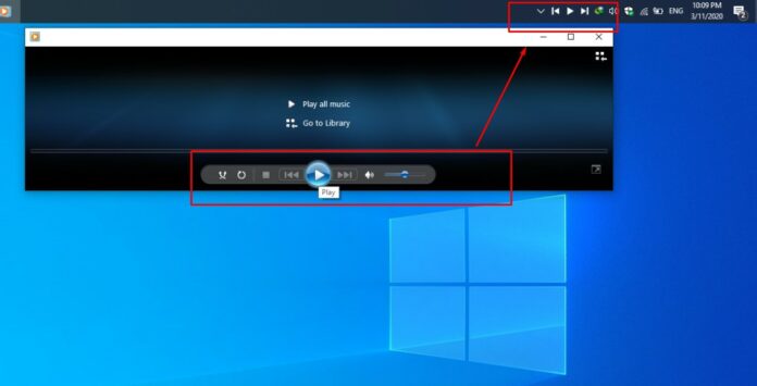 How to add media controls to the taskbar in Windows 10