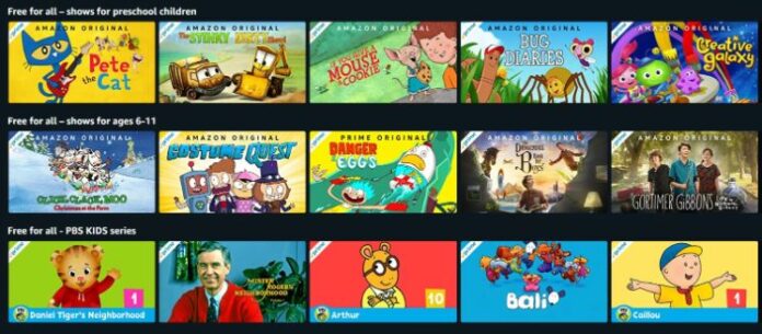 Amazon Prime Video kids' movies & TV shows for free amid coronavirus ...