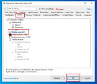 How to increase Windows 10 Taskbar transparency