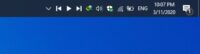 How to add media controls to the taskbar in Windows 10