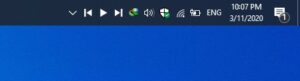 How to add media controls to the taskbar in Windows 10