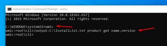 How to view list of Installed Application on Windows 10