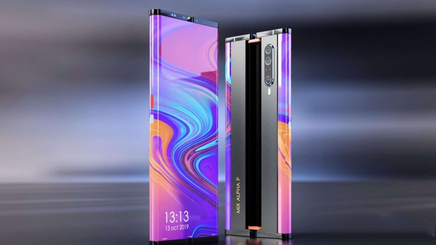 Xiaomi Mi MIX Concept Phone, Rollable & Foldable
